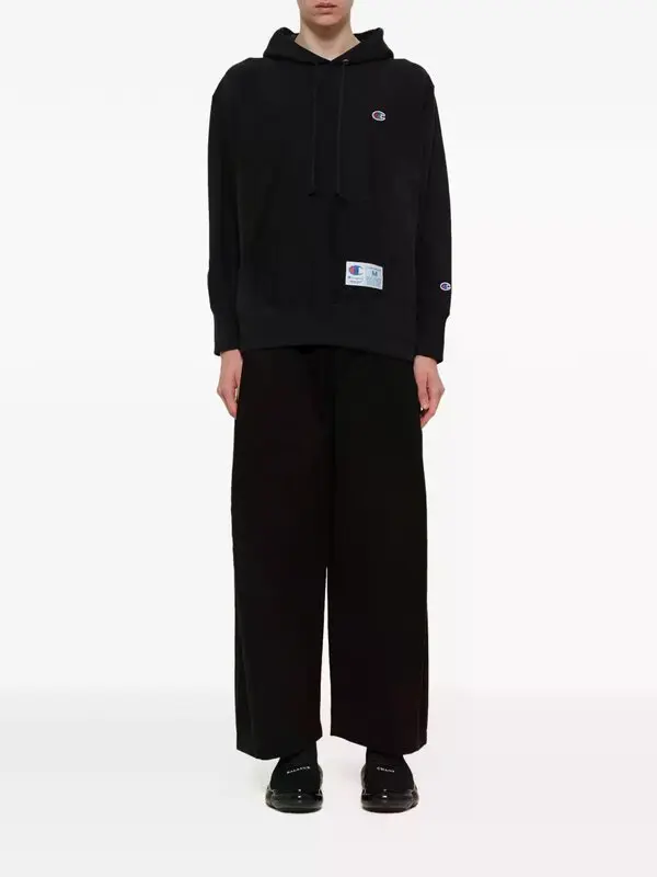 Undercover X Uc Logo-patch Drawstring Hoodie