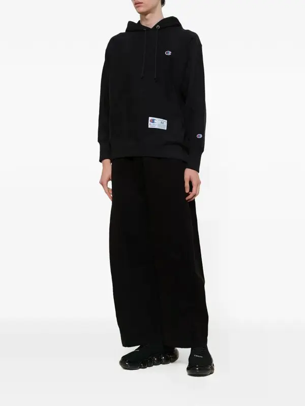 Undercover X Uc Logo-patch Drawstring Hoodie
