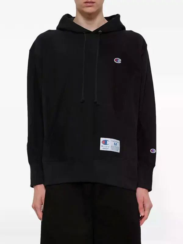 Undercover X Uc Logo-patch Drawstring Hoodie