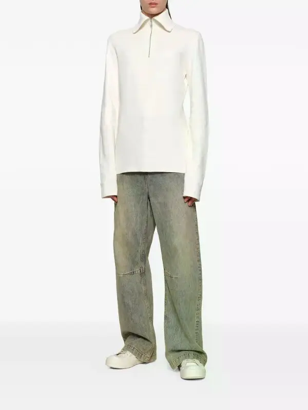 ENTIRE STUDIOS Zip-up Turtle-neck Sweater