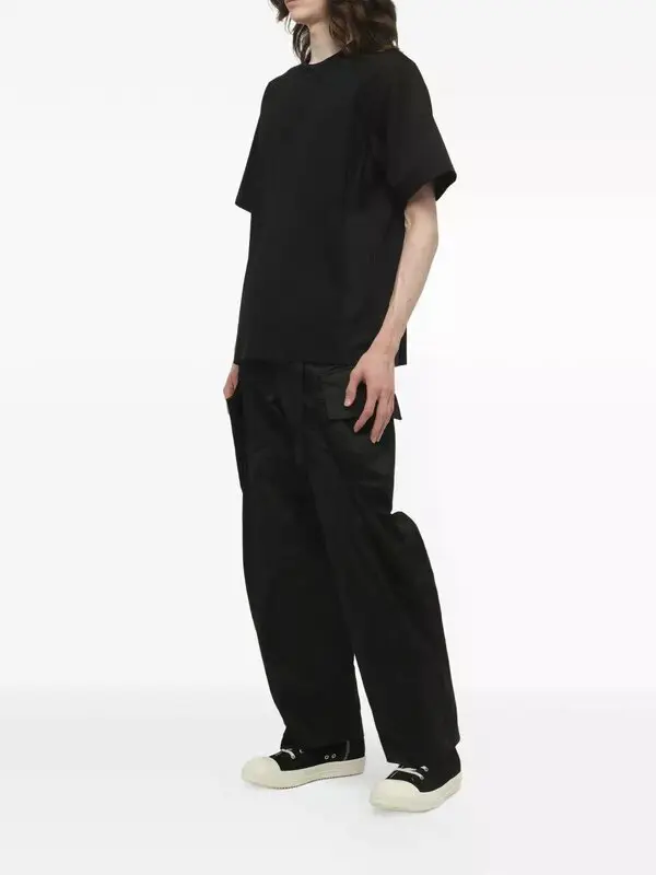 Sacai Suiting Panelled Jersey T-shirt