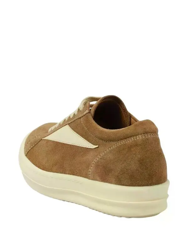 Rick Owens Panelled Lace-up Sneakers - Brown