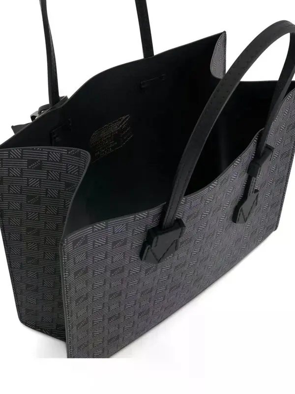Moreau Pm Breamason Leather Tote Bag - Black