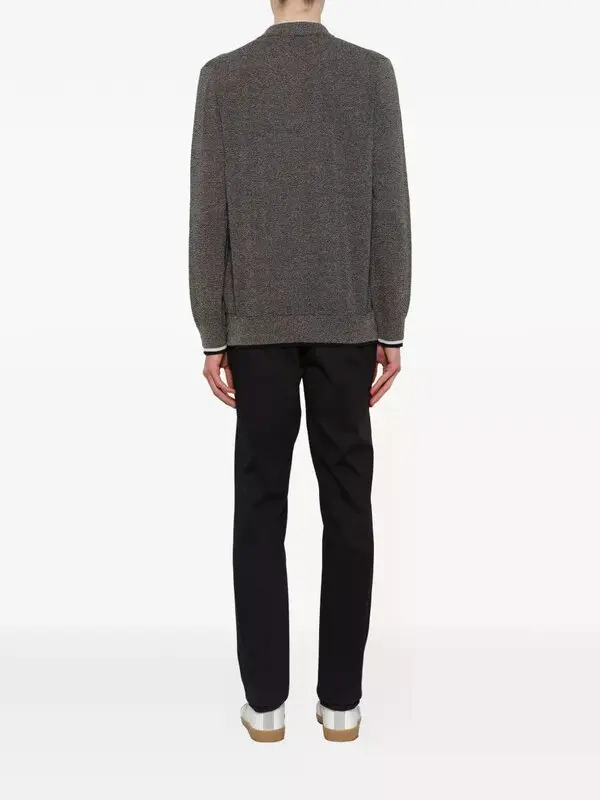 Kenzo Tiger Patch Zip-up Cardigan