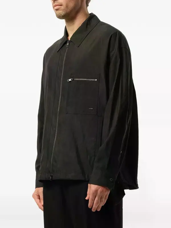 WOOYOUNGMI Zip-up Chest-pocket Shirt