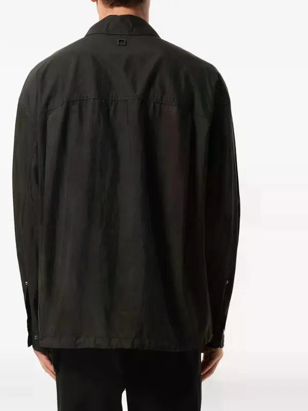 WOOYOUNGMI Zip-up Chest-pocket Shirt