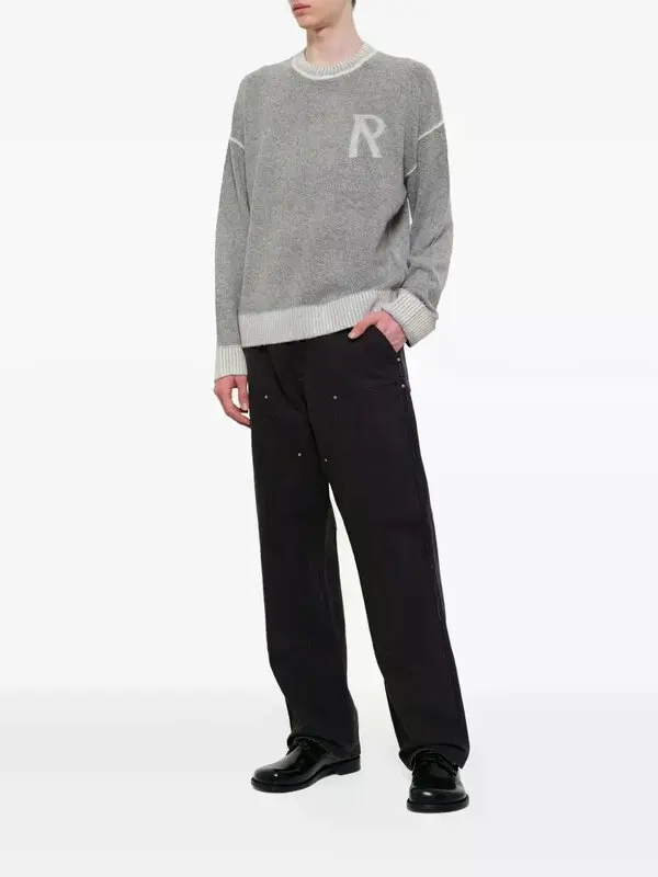 REPRESENT Logo Jacquard Sweater