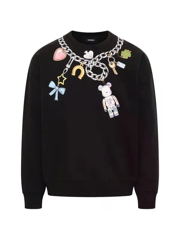 EGONLAB Bearbrick Print Sweatshirt