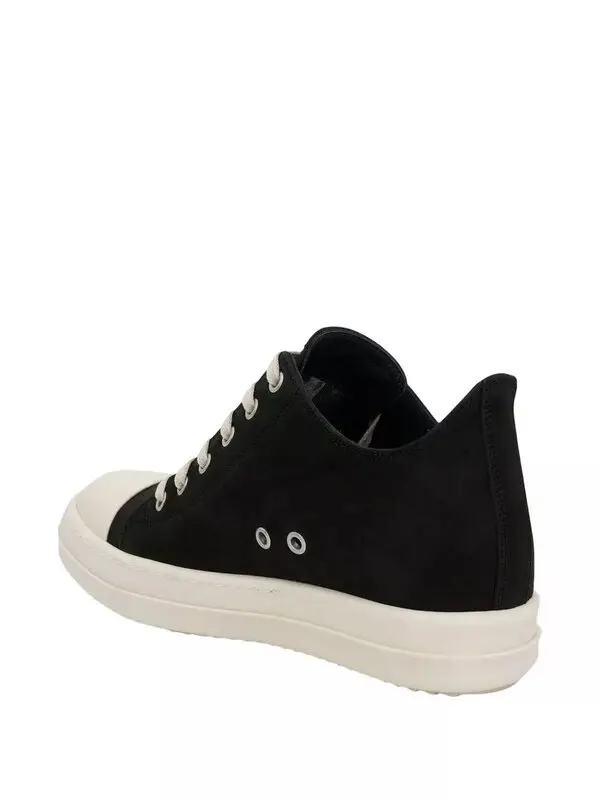 Rick Owens Lace-up Leather Sneakers