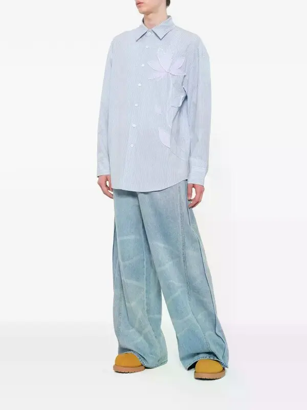 FENG CHEN WANG Striped Shirt