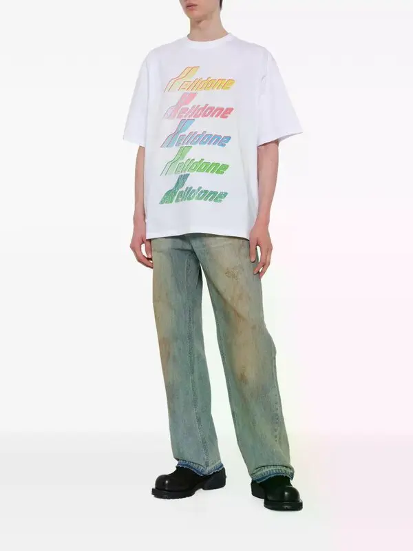 We11Done Logo-print T-shirt