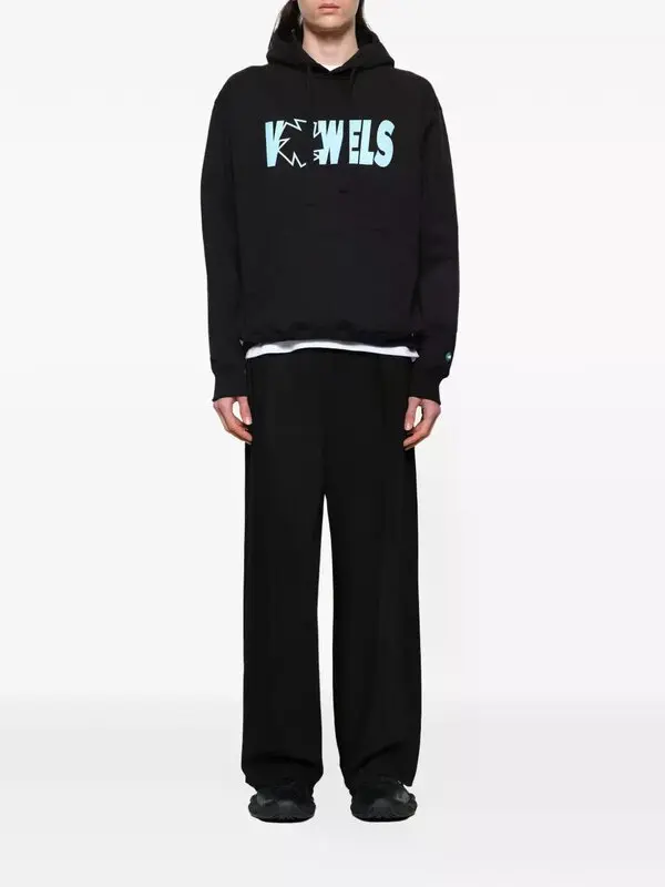 VOWELS Logo-print Hoodie