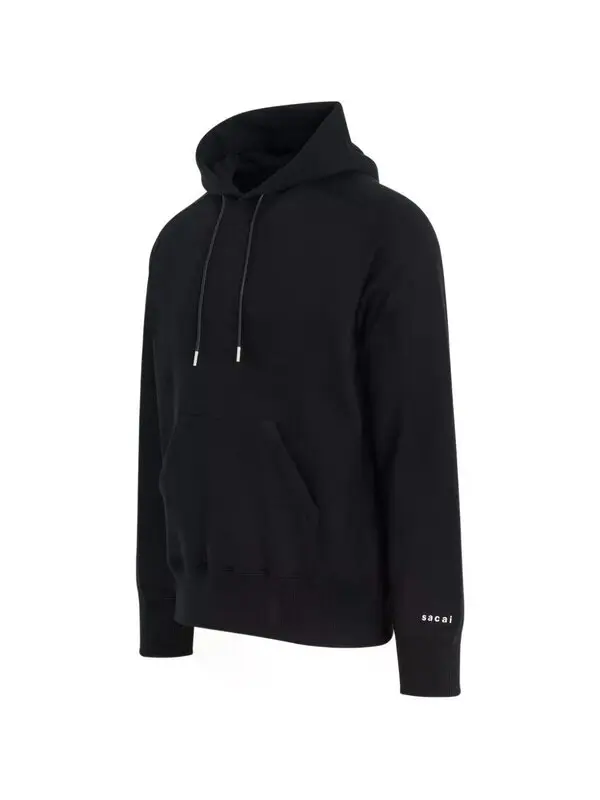 Sacai Text-print Hoodie