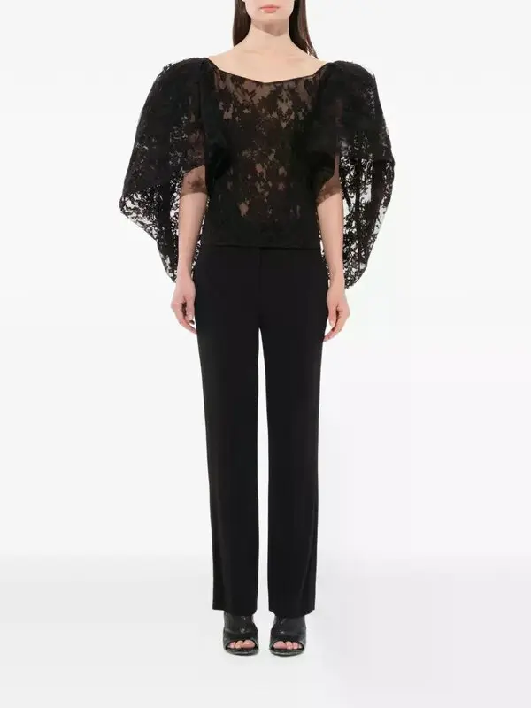 Givenchy Lace Cape T-shirt