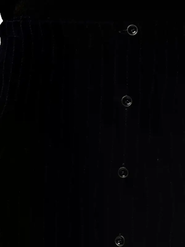 Balenciaga Button-down Pinstripe Skirt