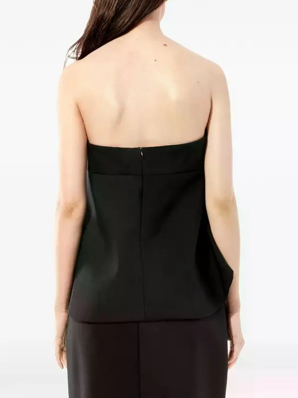 Balenciaga Swan Strapless Ruffled Dress