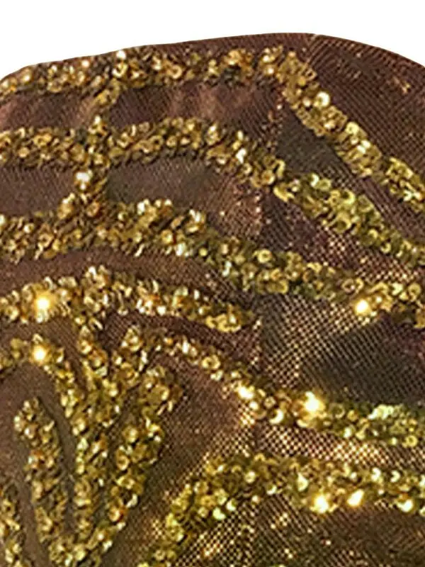 Balmain Embellished Strapless Mini Dress