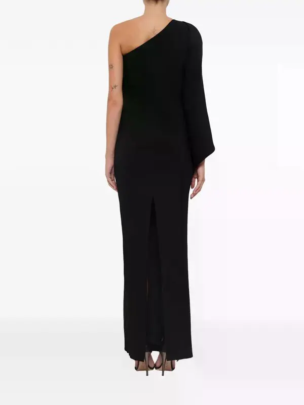 Givenchy One-shoulder Draped Maxi Dress