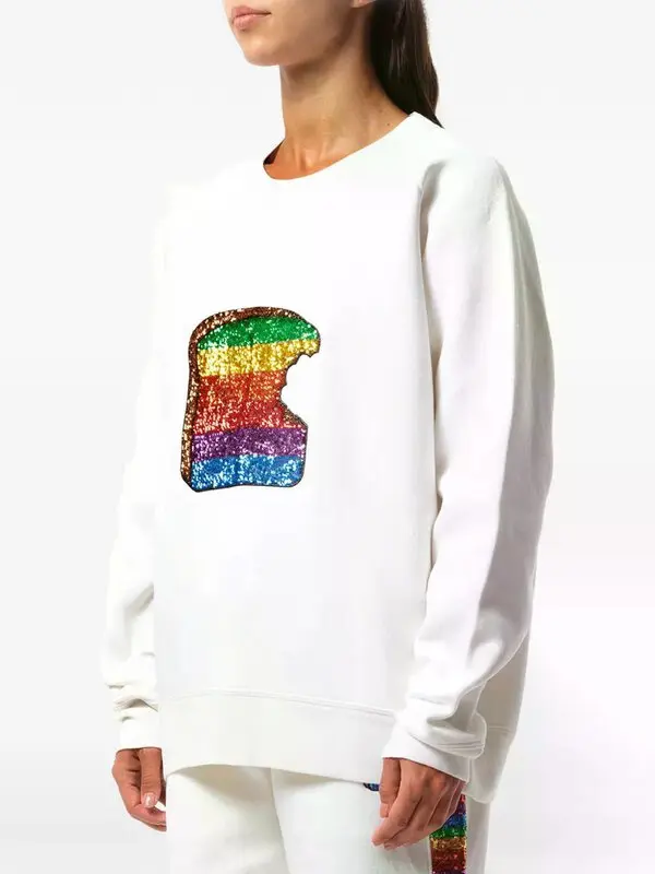 Marc Jacobs Sequin Embellished Raglan Sweatshirt