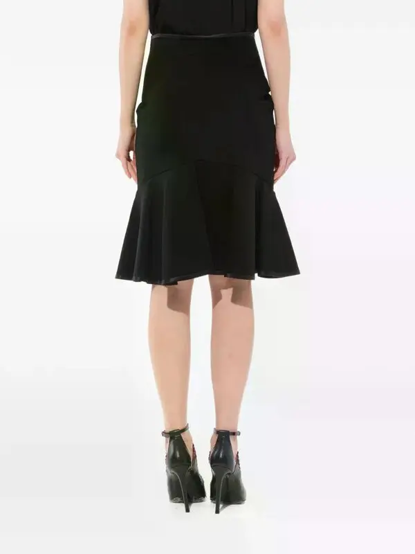 Givenchy Ruffled Satin-trim Skirt