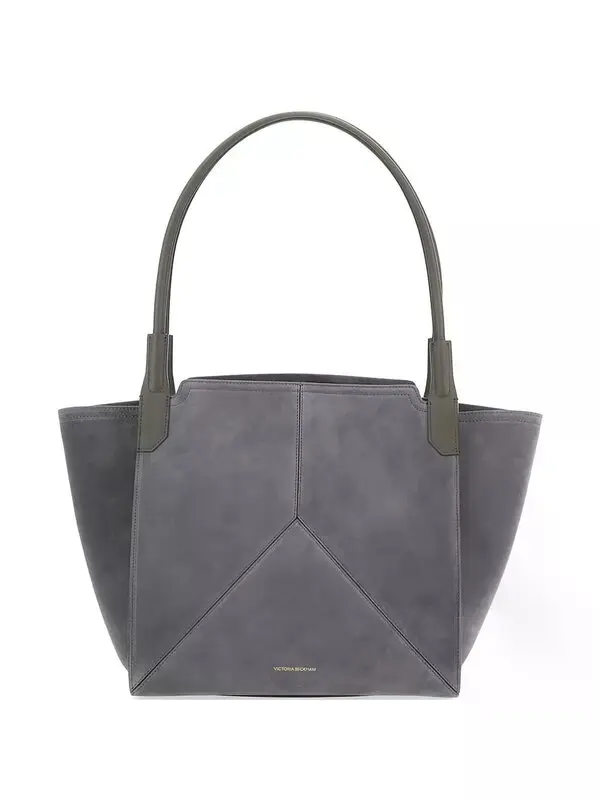Victoria Beckham Small Panelled Tote Bag - Grey