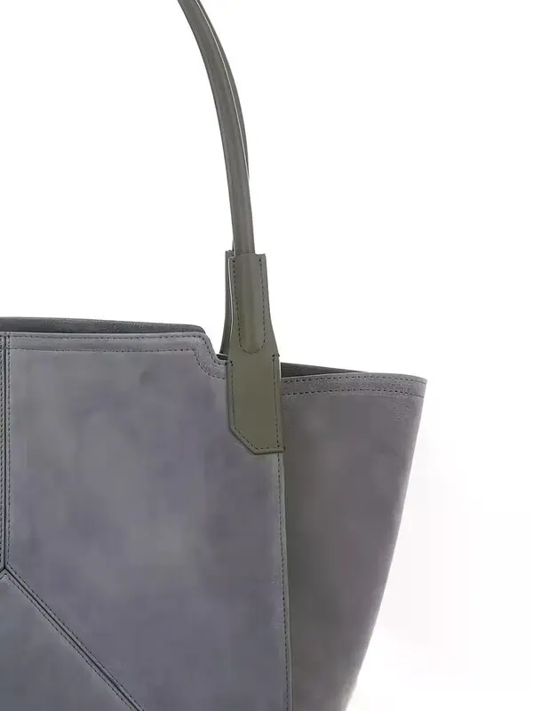 Victoria Beckham Small Panelled Tote Bag - Grey