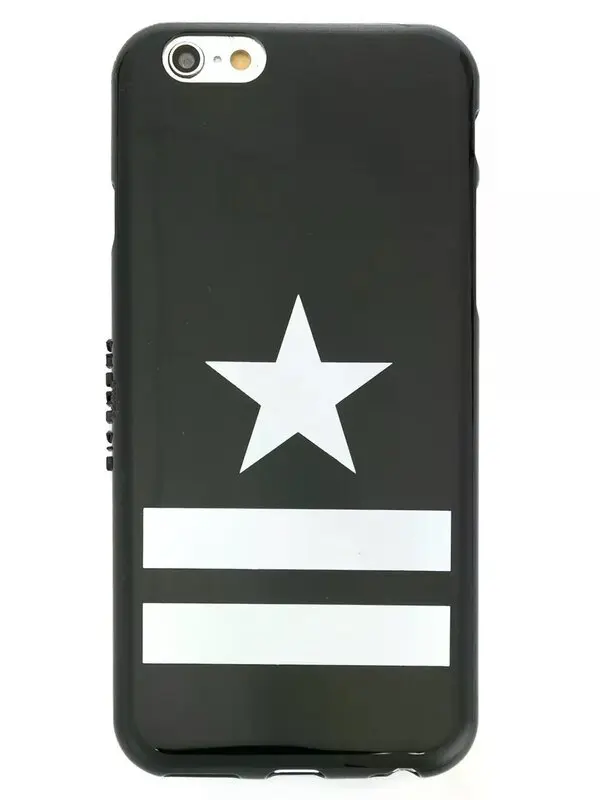 Givenchy Star And Stripe Print Iphone 6 Case - Black