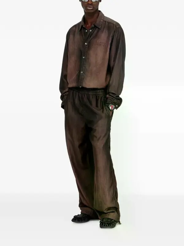 DIESEL® D-roder Drawstring Trousers Faded Effect