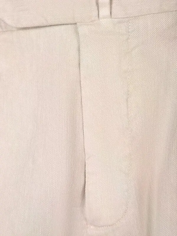 DELL'OGLIO Pleated Detail Trousers