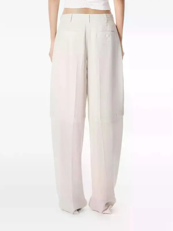 Alexander Wang Drawcord Tailored Wide Leg Pants