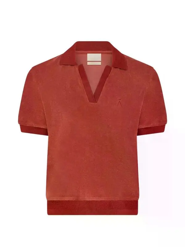 AMAN Terry V-neck Sweater