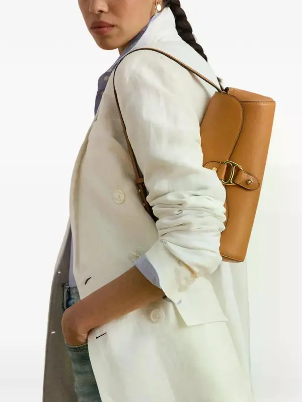 Ralph Lauren Medium Tasha Leather Shoulder Bag