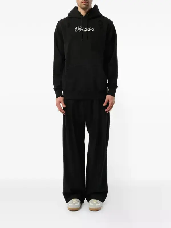 MASTERMIND WORLD Distressed Skull Print Hoodie