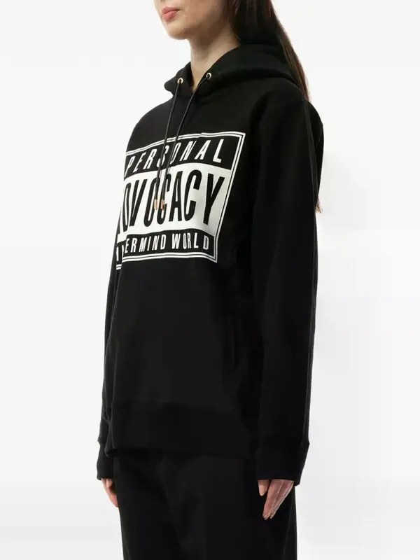 MASTERMIND WORLD Logo Print Drawstring Hoodie