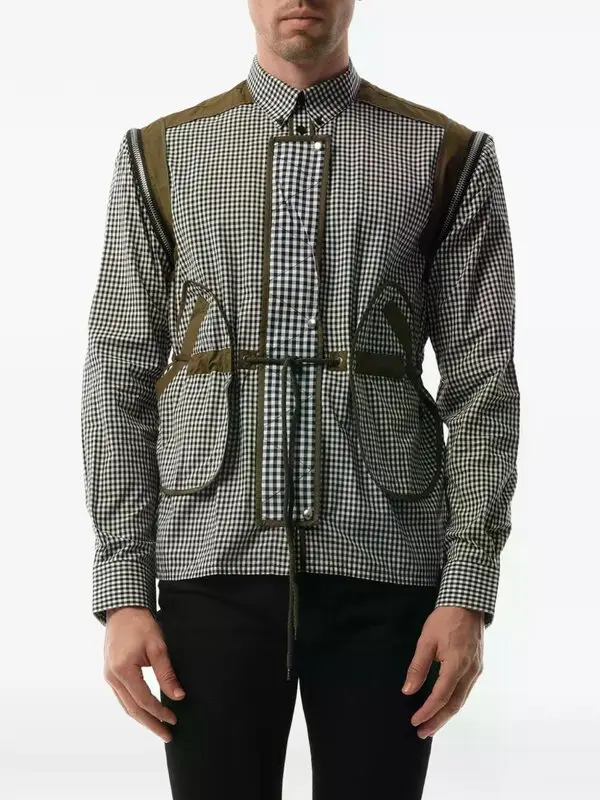 Givenchy Podium Gingham-check Shirt