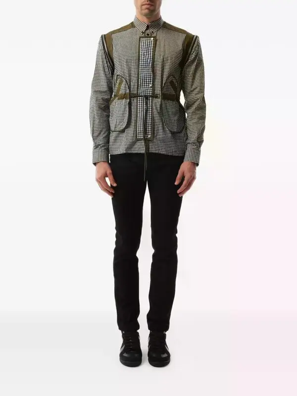 Givenchy Podium Gingham-check Shirt