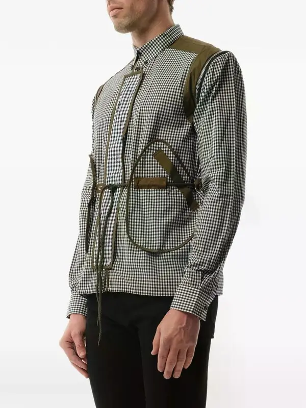 Givenchy Podium Gingham-check Shirt