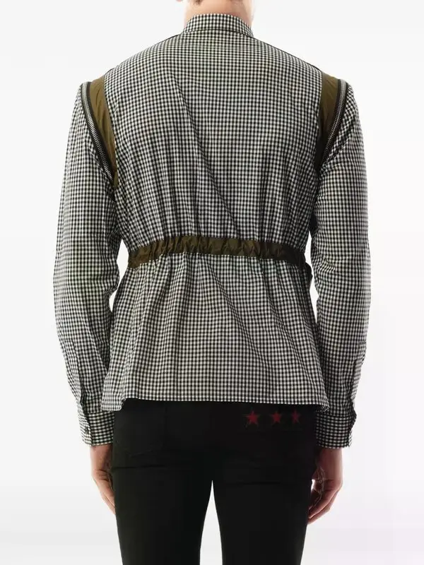 Givenchy Podium Gingham-check Shirt