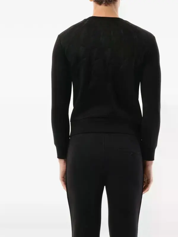 Neil Barrett Thunderbolt Crewneck Sweatshirt - Black