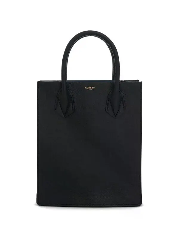 Moreau Suite Jr Leather Tote Bag - Black