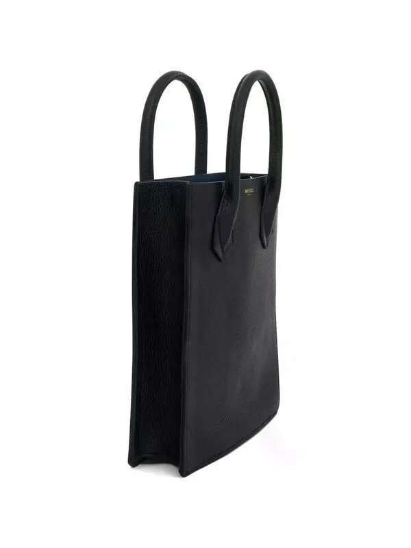 Moreau Suite Jr Leather Tote Bag - Black
