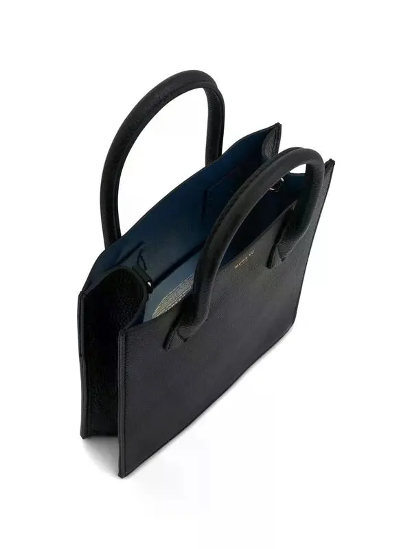 Moreau Suite Jr Leather Tote Bag - Black