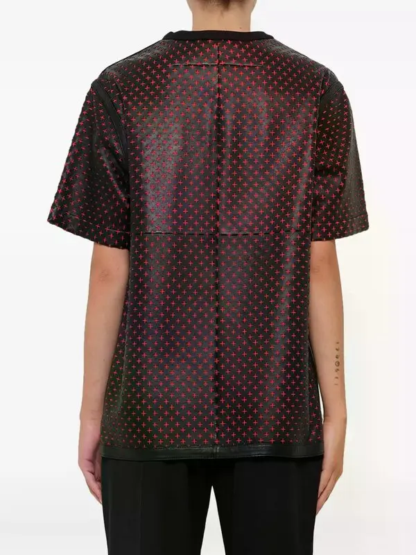 Givenchy Perforated Leather Top