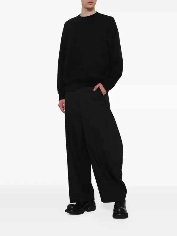 WOOYOUNGMI Wool Crew Neck Sweater
