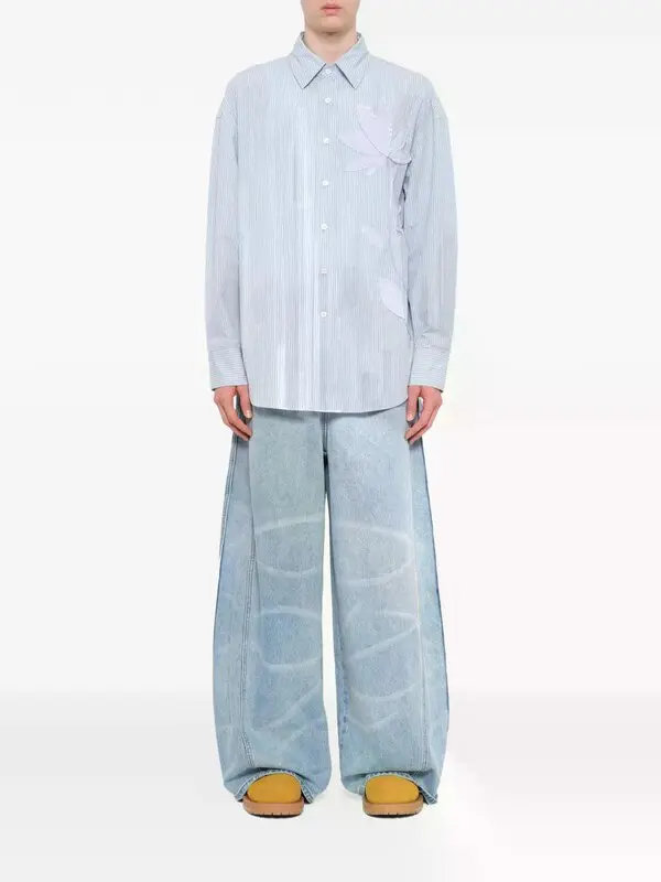 FENG CHEN WANG Striped Shirt