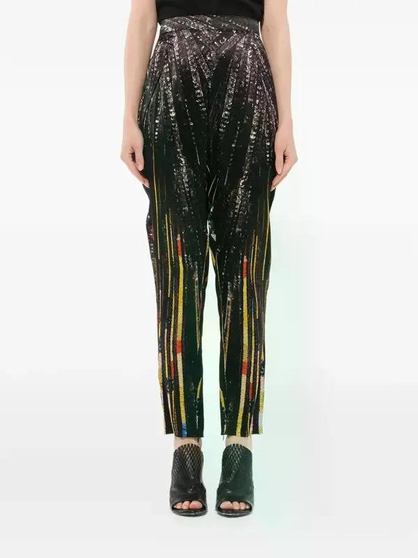 Givenchy Embellished High-waisted Trousers