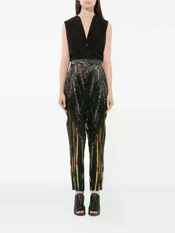 Givenchy Embellished High-waisted Trousers