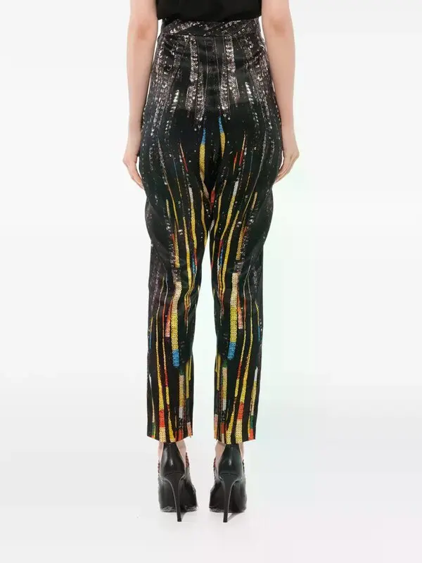 Givenchy Embellished High-waisted Trousers