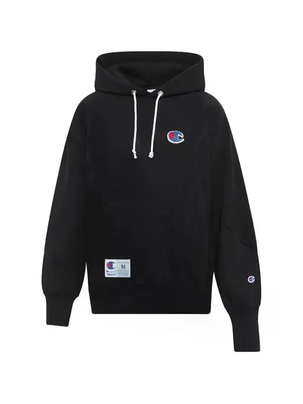 Undercover X Champion Logo Patch Hoodie