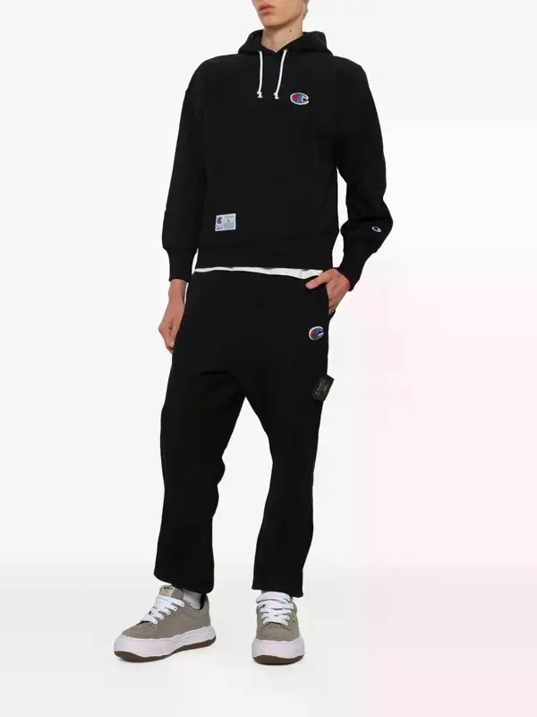 Undercover X Champion Logo Patch Hoodie